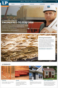 LP Building Products Unveils New Look For LPCorp.com