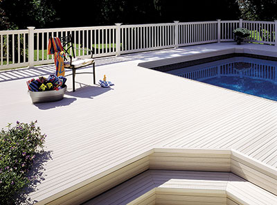 EverNew vinyl deck collection from CertainTeed