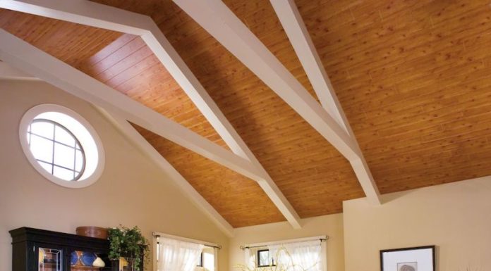 Ceilings, Simplified: Wood is good, but MDF might be better